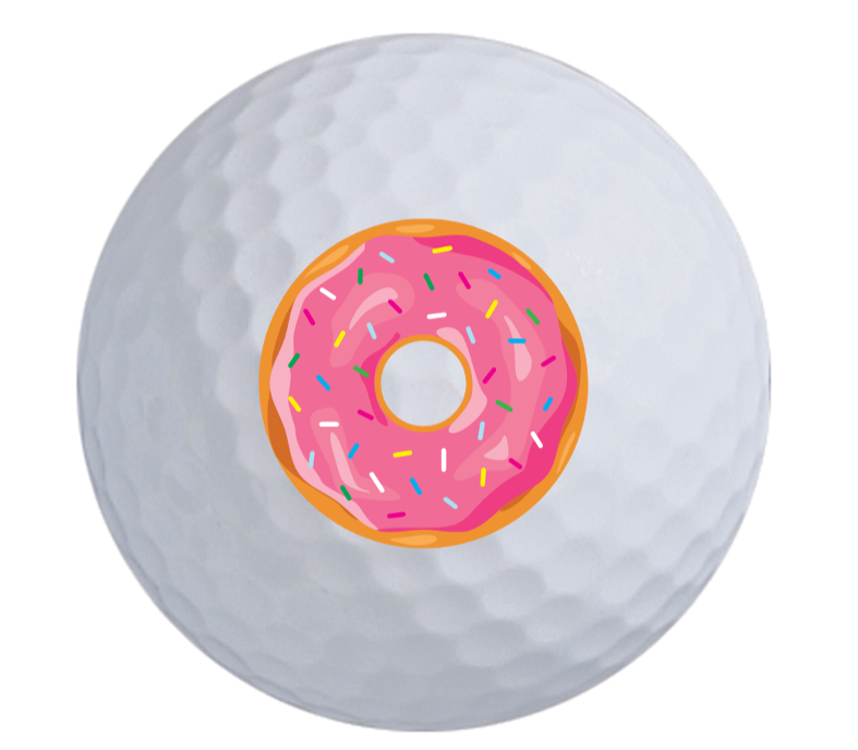 LIMITED EDITION Breakfast (Donut) Ball – Drive Putt Promote